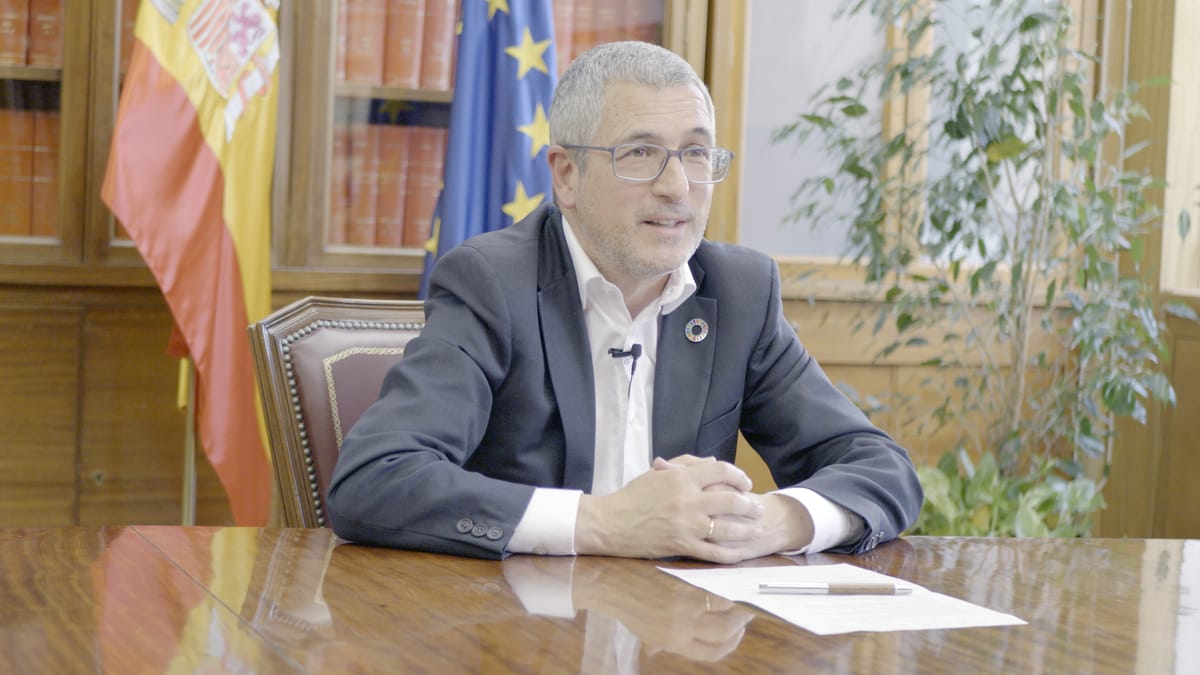 Hugo Morán: “Tenemos que reducir superficie de regadío y la presión ...