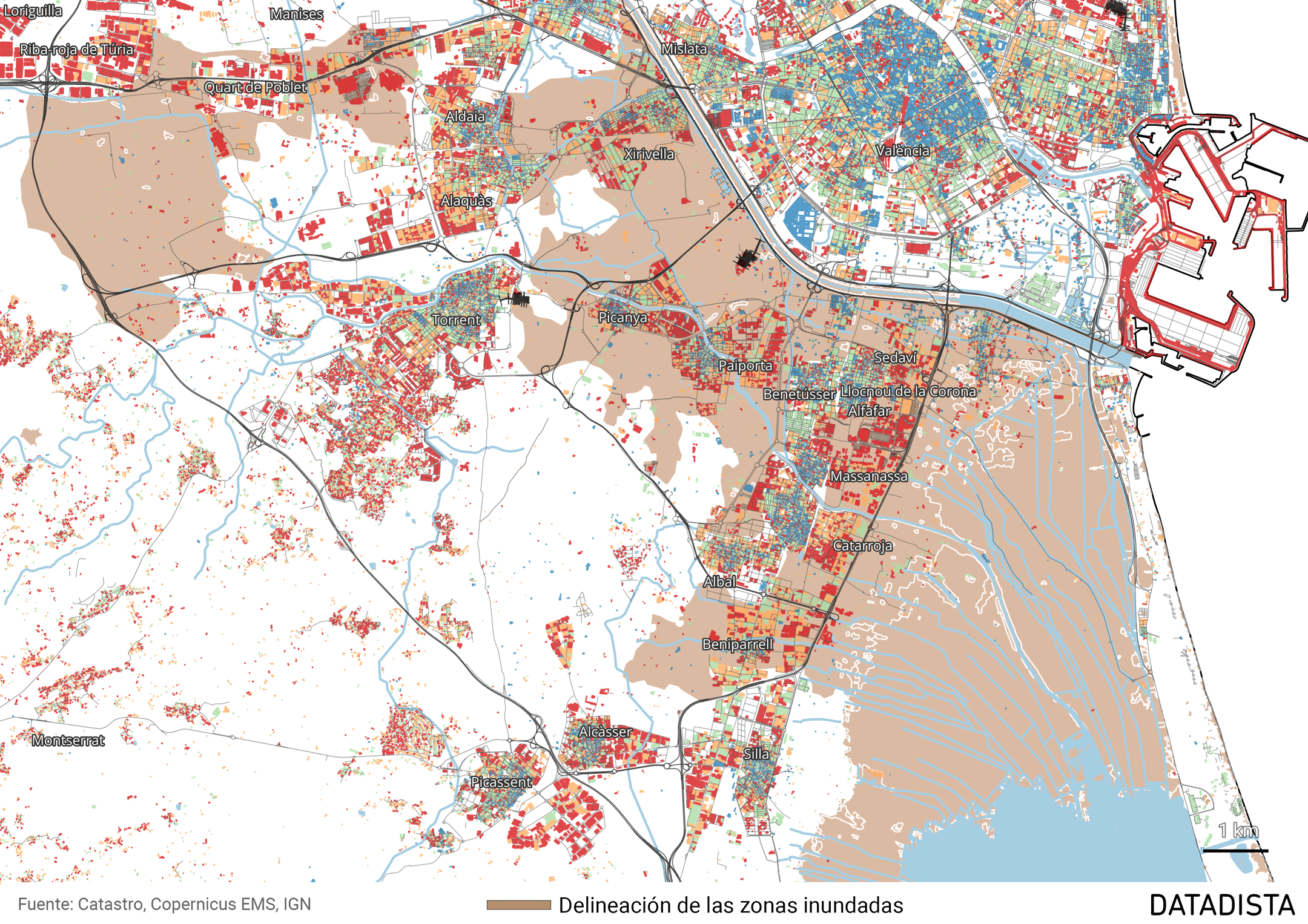 Tres de cada diez viviendas afectadas por la DANA en Valencia se ...